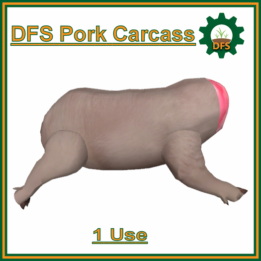 Second Life Marketplace Dfs Pork Carcass Actual Item Promo Low Price